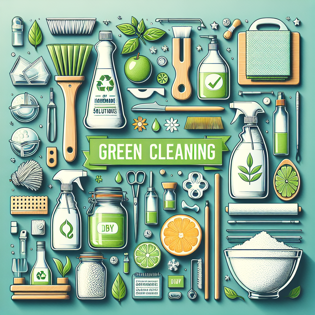 Green Cleaning: Homemade Solutions for Homes - Self-Sufficiency ...