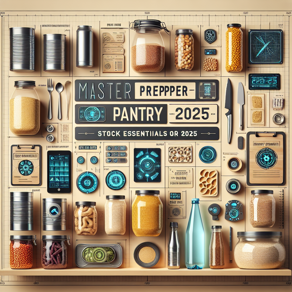 Master Prepper Pantry: Stock Essentials for 2025 - Self-Sufficiency ...