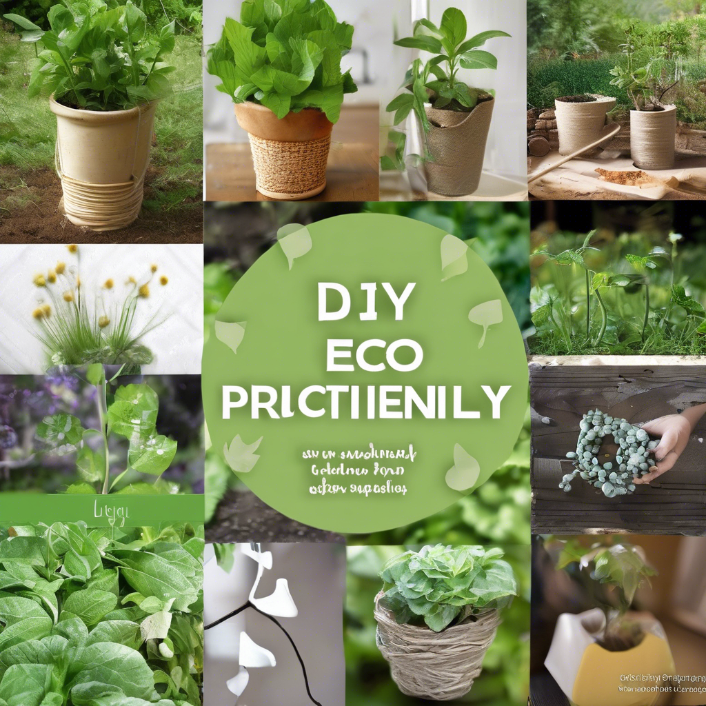 DIY Eco-Friendly Projects: Create Sustainable Solutions - Self ...