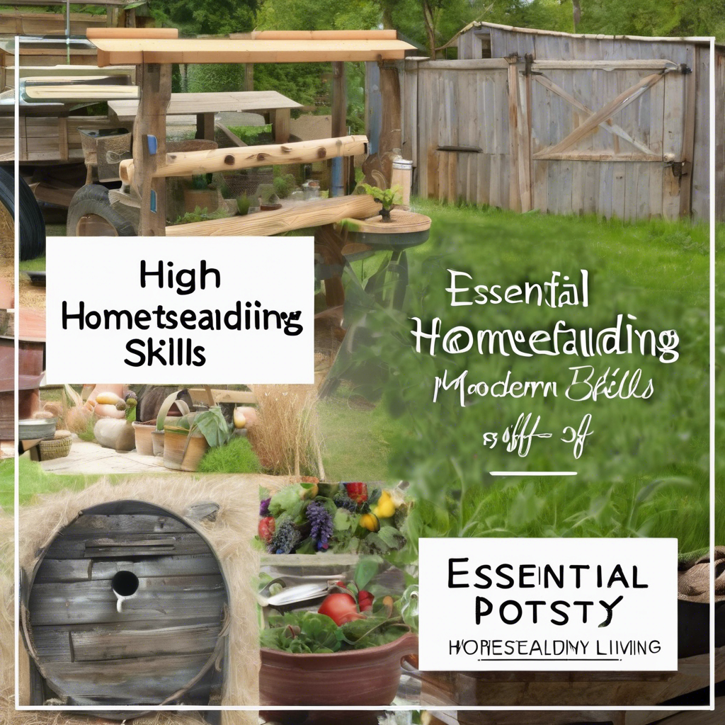 Essential Homesteading Skills for Modern Self-Sufficiency - Self ...