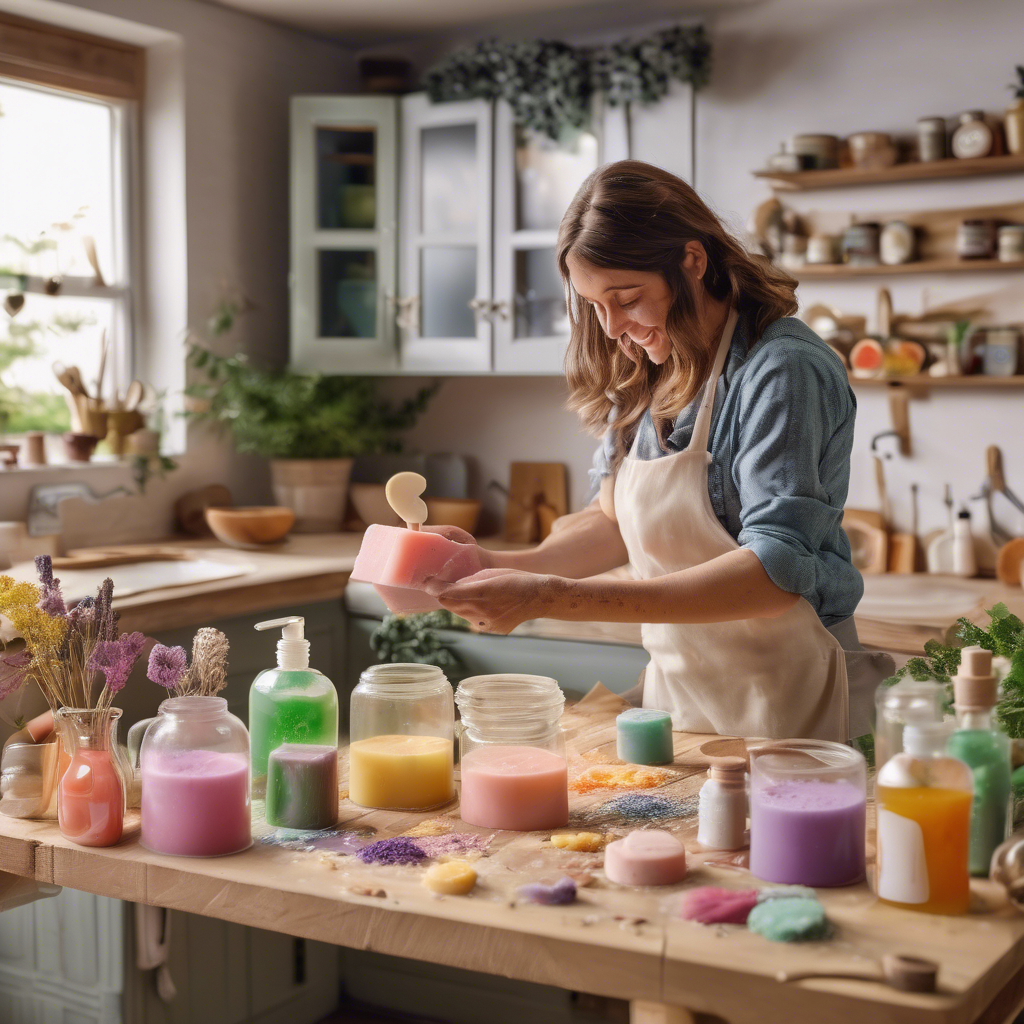 Learn the Art of Soap Making at Home Easily - Self-Sufficiency & Frugal ...