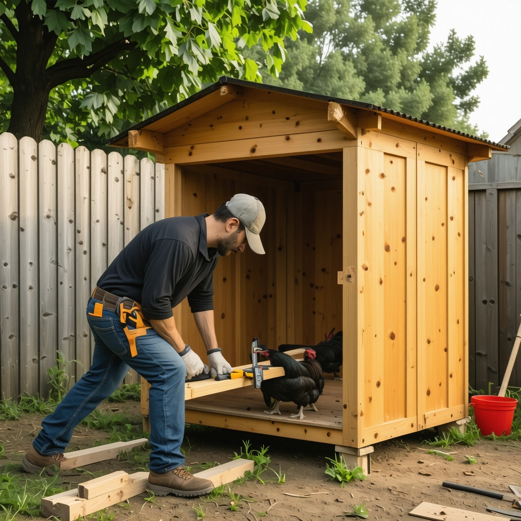 How to Build a Sturdy DIY Chicken Coop Step-by-Step - Self-Sufficiency ...